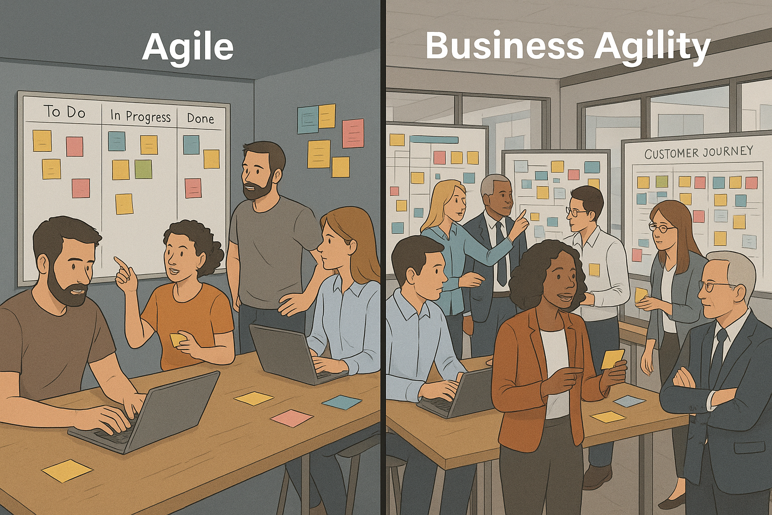How to scale Agile to Business Agility